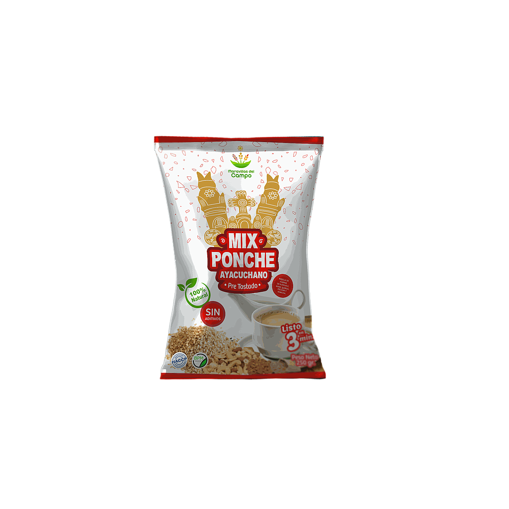 Mix Ponche Ayacuchano Pre Tostado | Maravillas del Campo